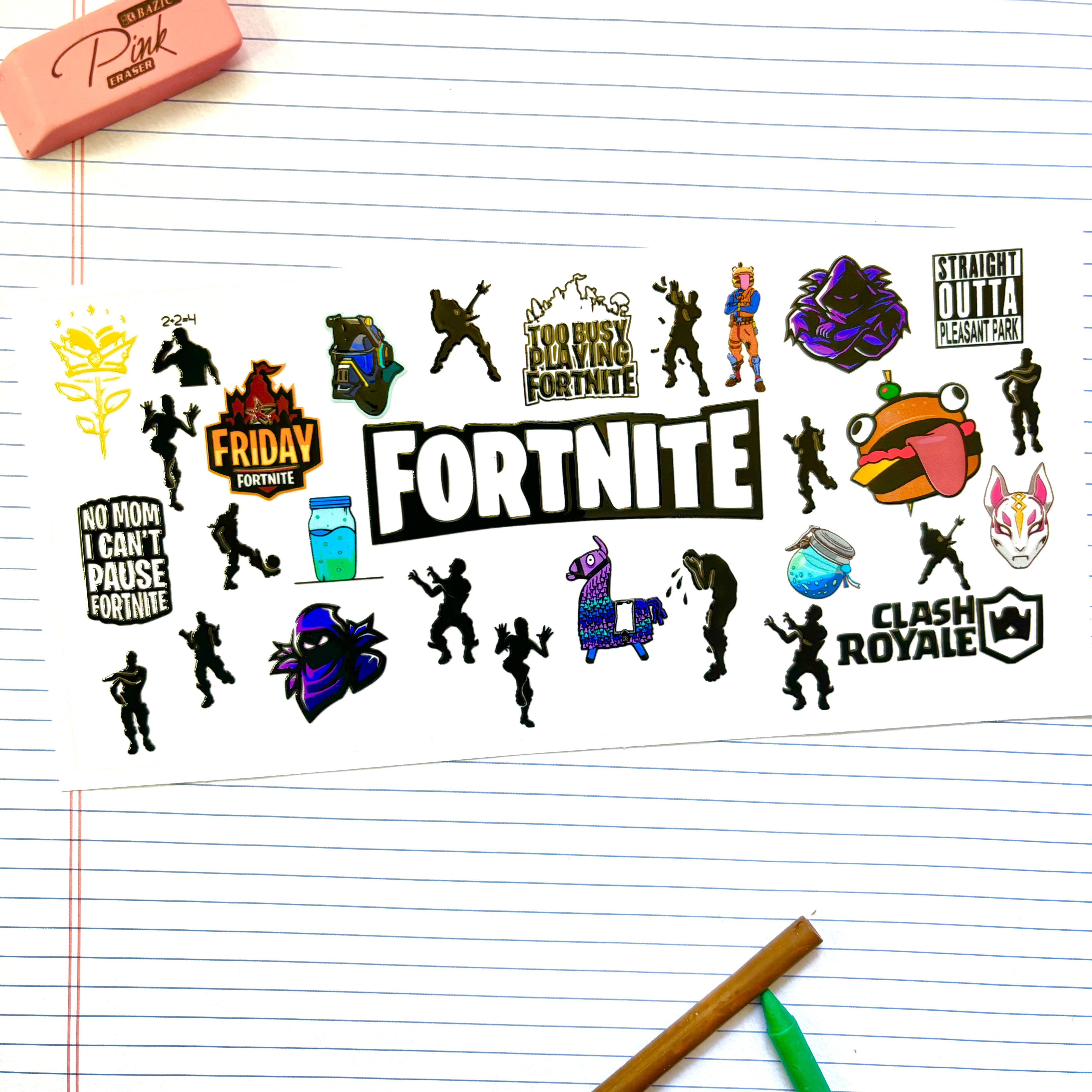 362 Fortnite UV DTF WRAP – Mr. Wraps & Cups